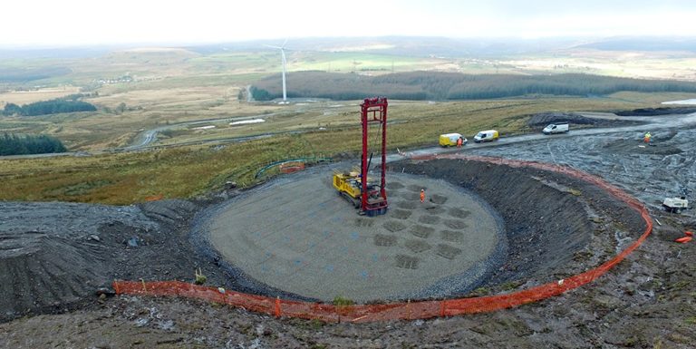 Dynamic Compaction project improves ground on wind turbine base | Roger ...