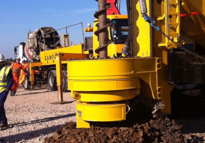 Continuous Helical Auger Displacement Piles - Roger Bullivant