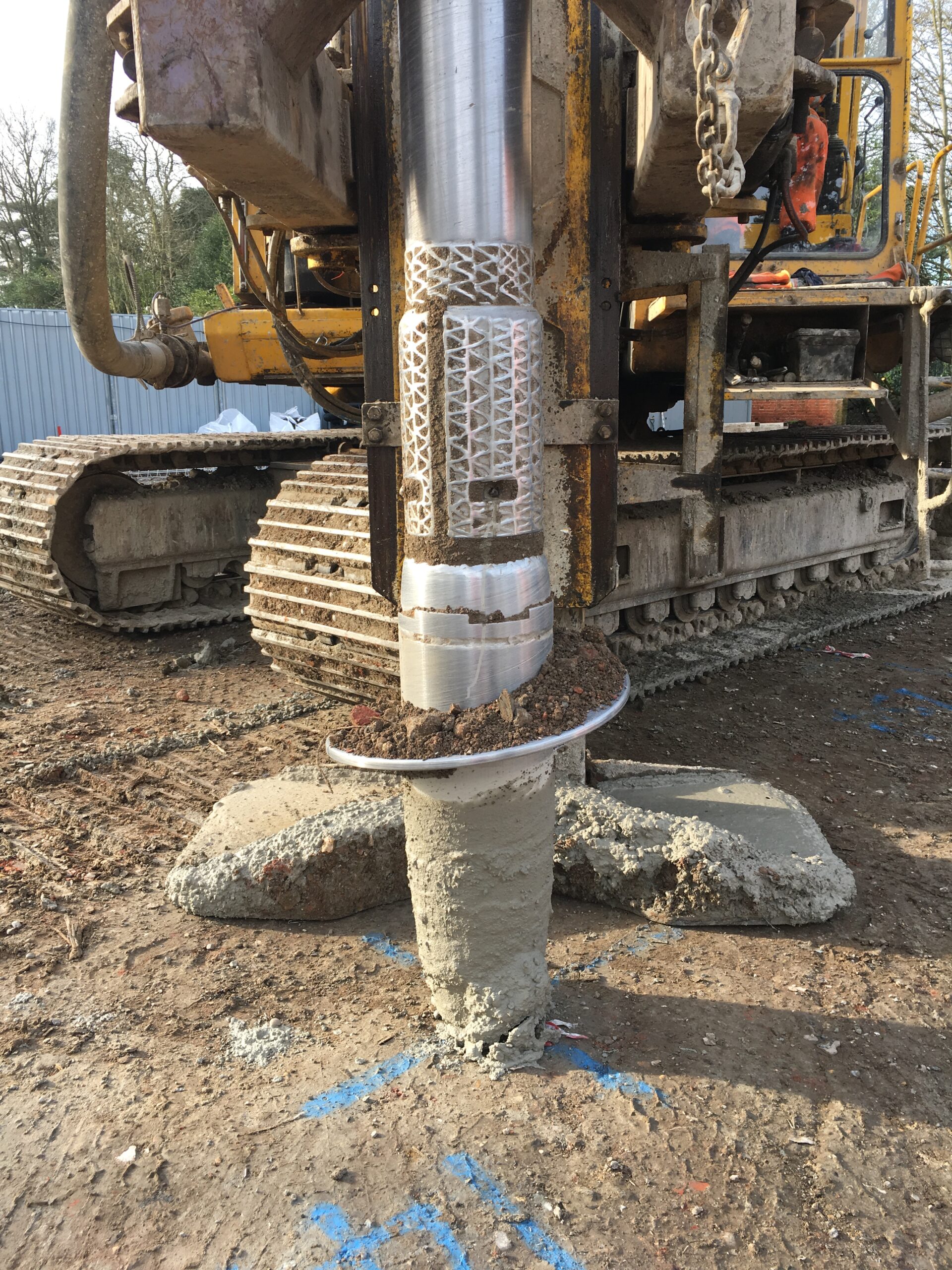 RB launches new displacement auger piling technique - Roger Bullivant RB launches new displacement auger piling technique - Roger Bullivant