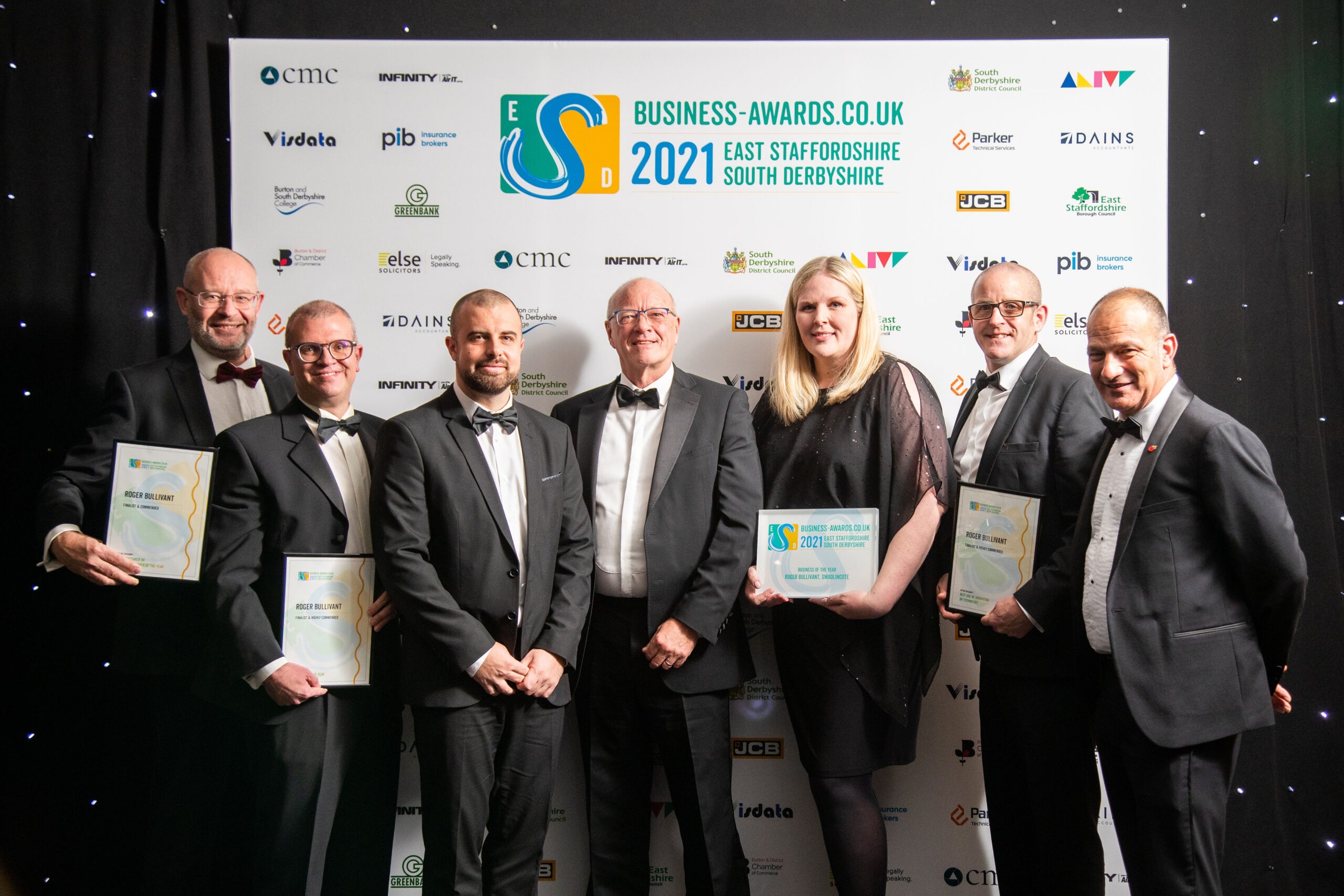 Roger Bullivant Wins Business Of The Year At The East Staffordshire And ...