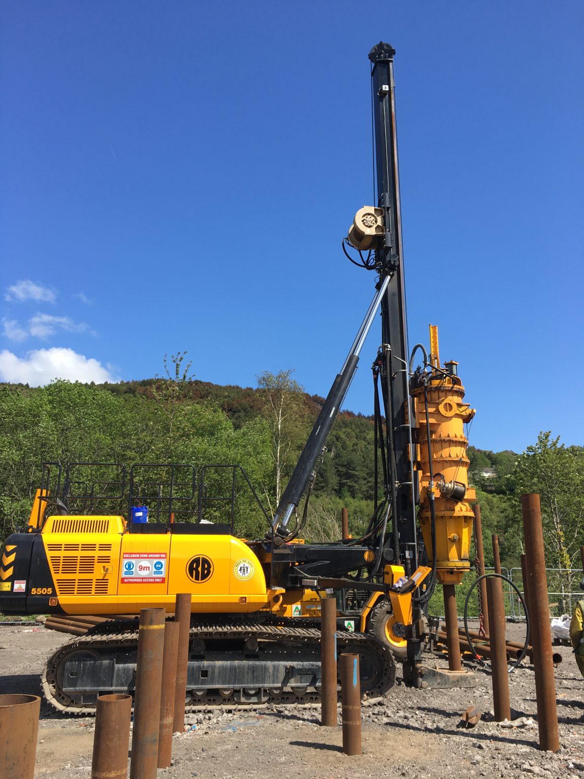 Recycled Steel Tubular Piles Drive Success in Skipton Project | Roger ...